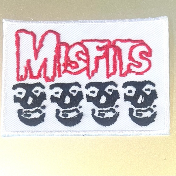 Accessories | The Misfits Patch Iron On Band Punk Rock Diy Music | Poshmark